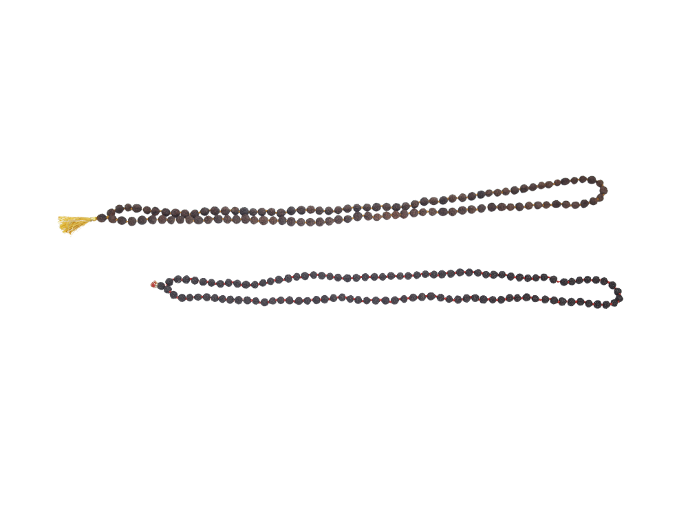 Black Rudraksha Mala (Lab Certified) - Ujjain Rudraksha